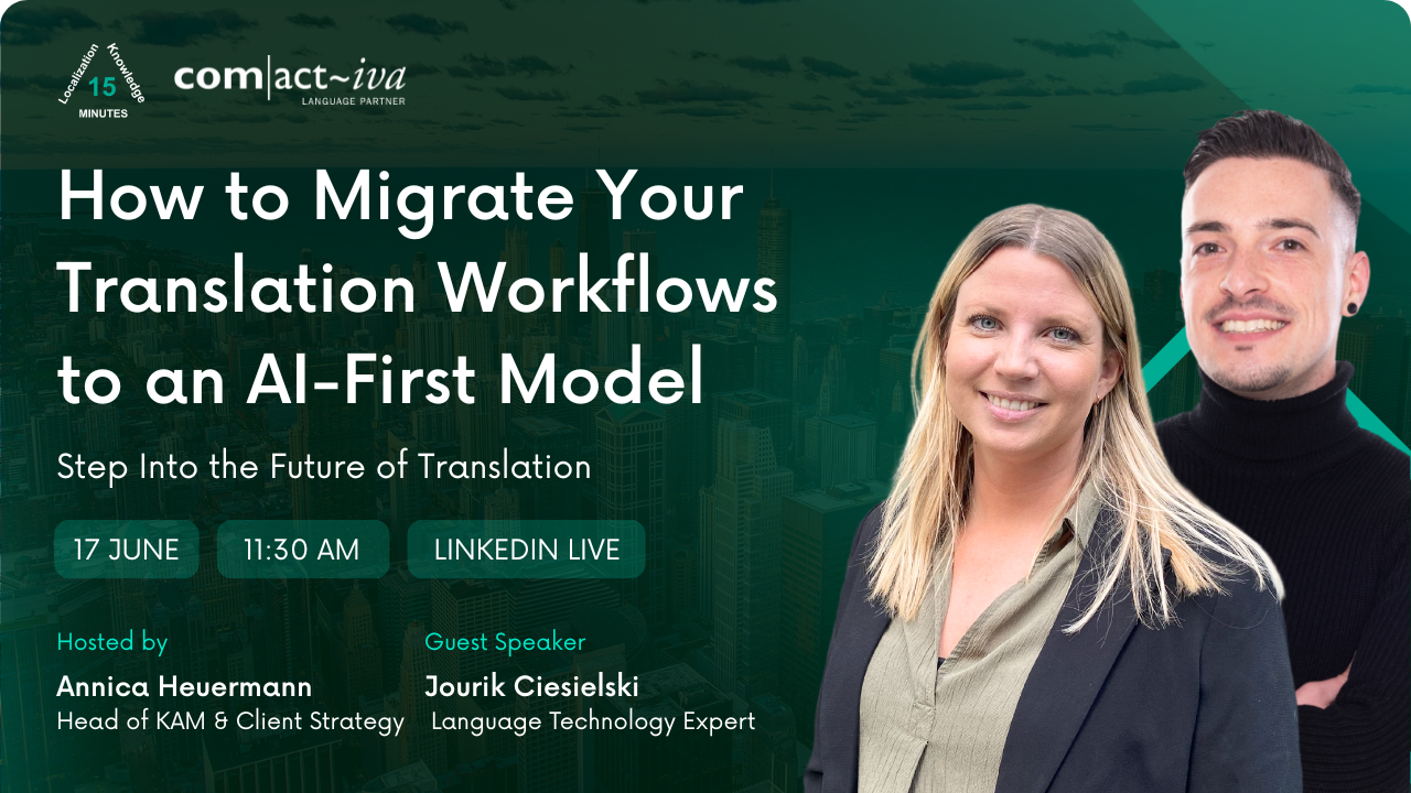 How to Migrate Your Translation Workflows to an AI-First Model